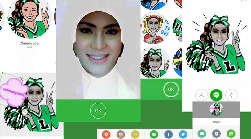 Cara Membuat Sticker LINE dengan Wajah Sendiri | KilatPonsel.com